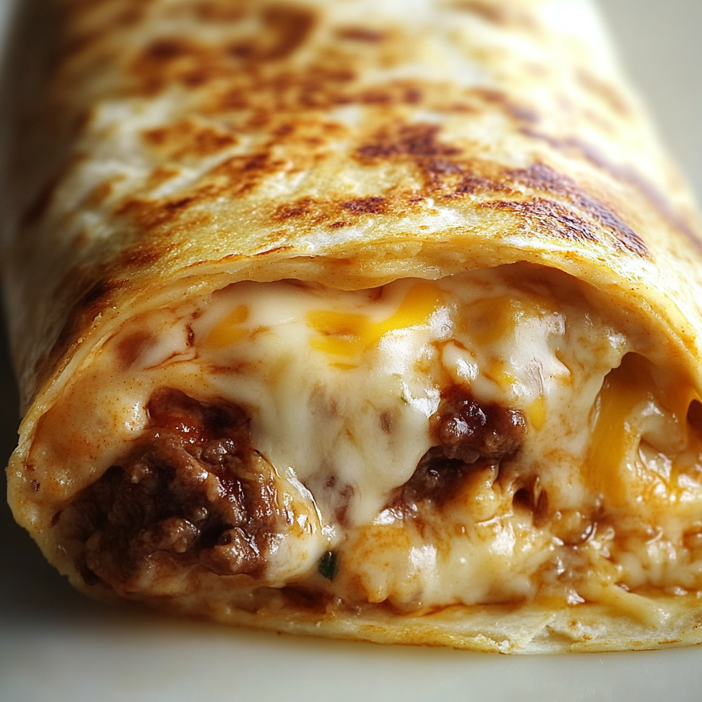 Irresistible Beef and Cheese Burrito Recipe