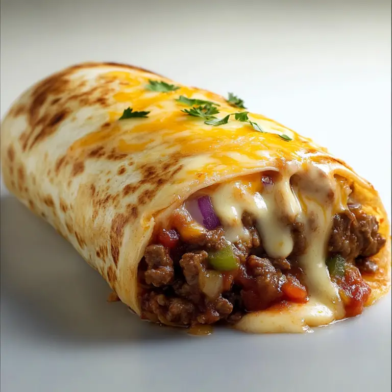 Irresistible Beef and Cheese Burrito Recipe