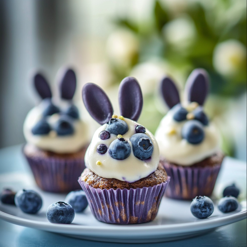 Easter Blueberry Bunny Bites