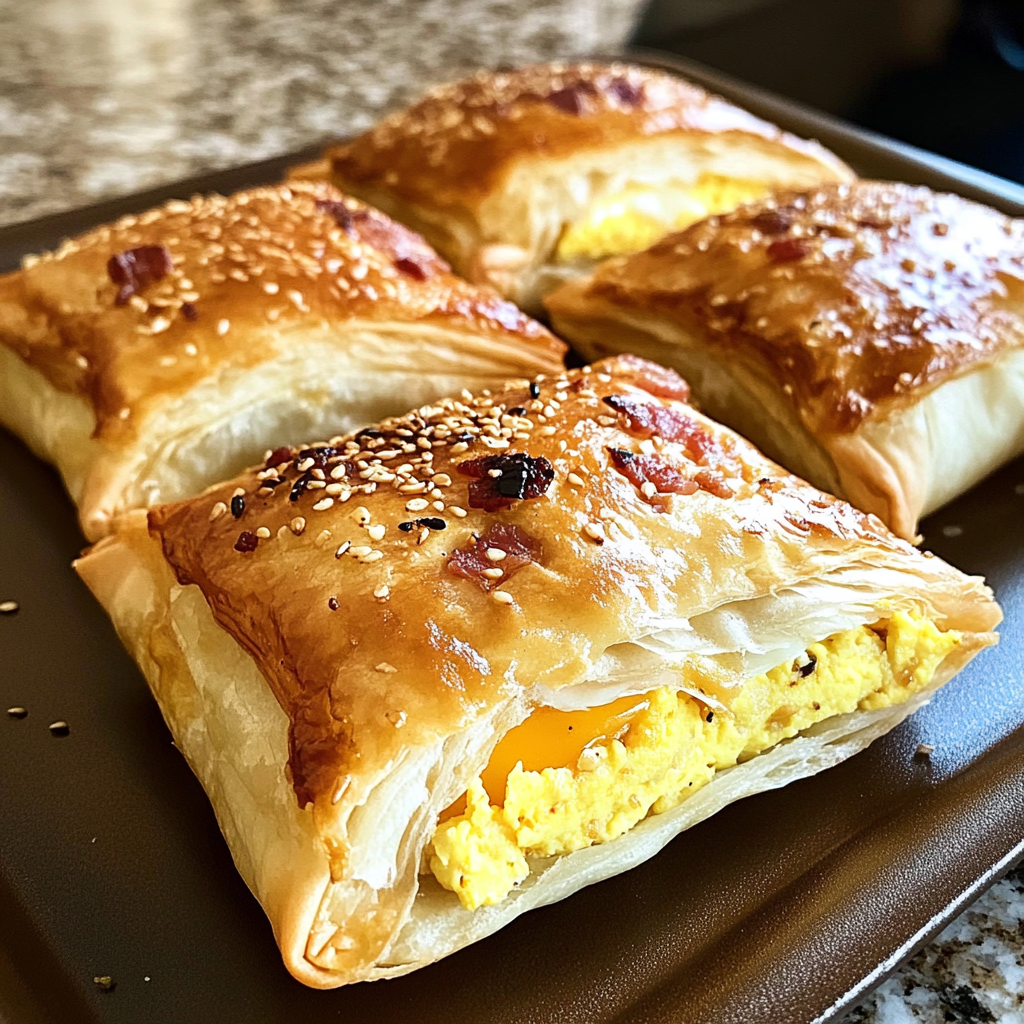 Breakfast Pockets Bacon & Egg