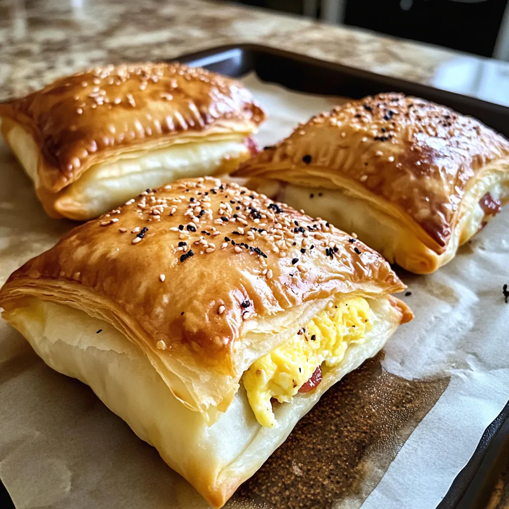 Breakfast Pockets Bacon & Egg