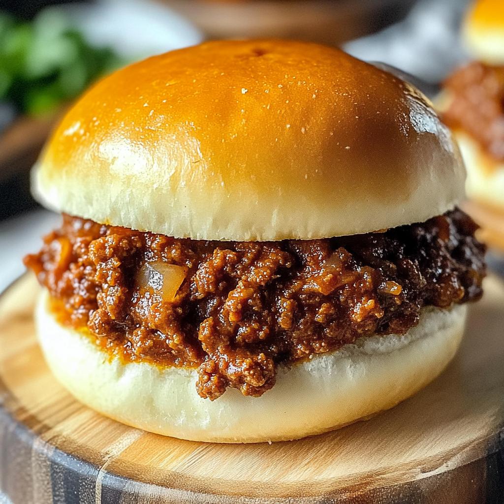 Halal Sloppy Joe Sandwiches