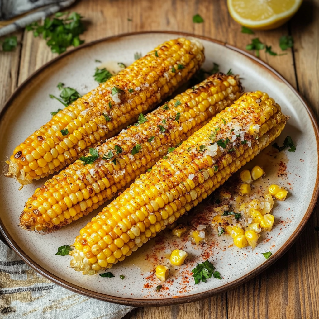Oven-Roasted Corn on the Cob