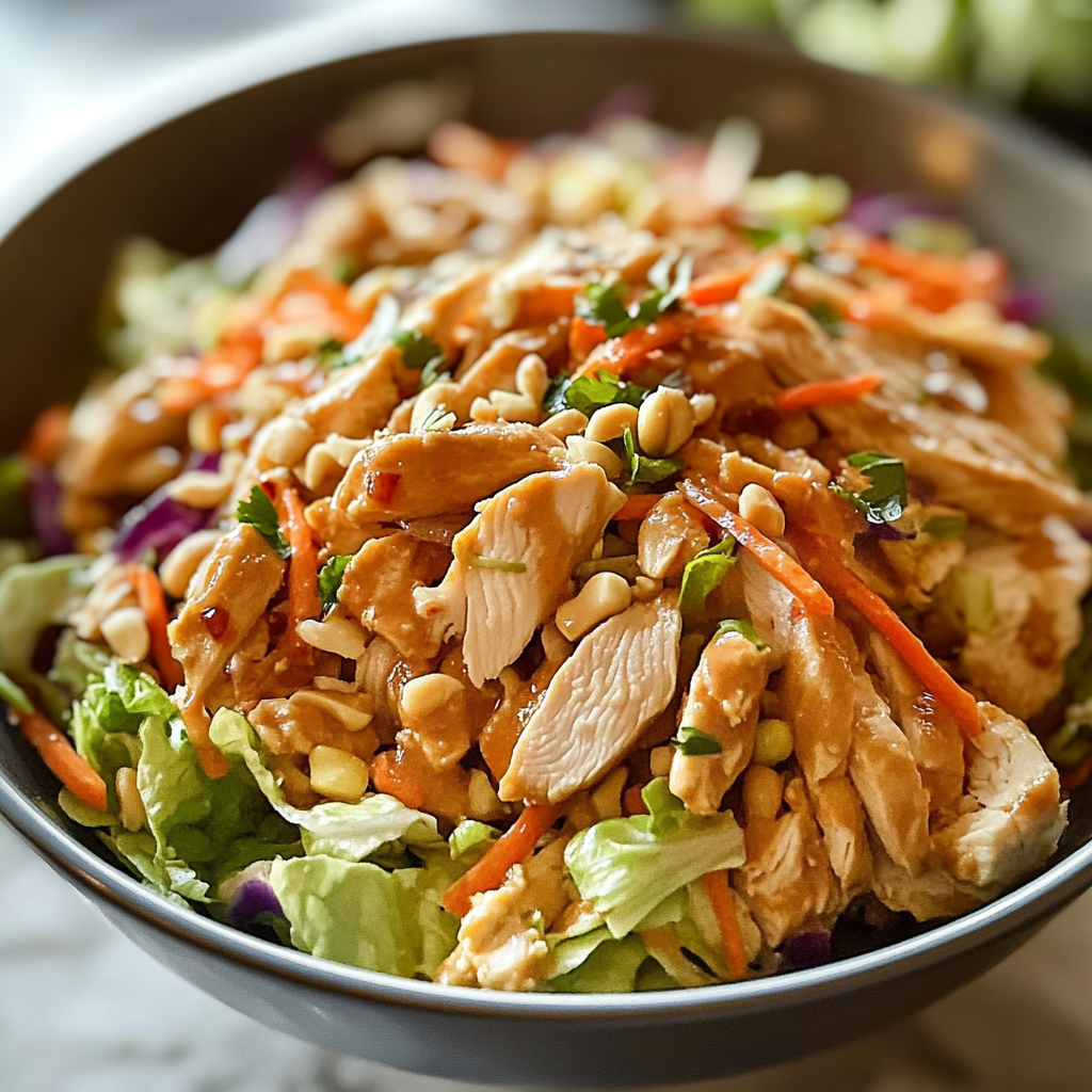 Thai Peanut Chicken Salad