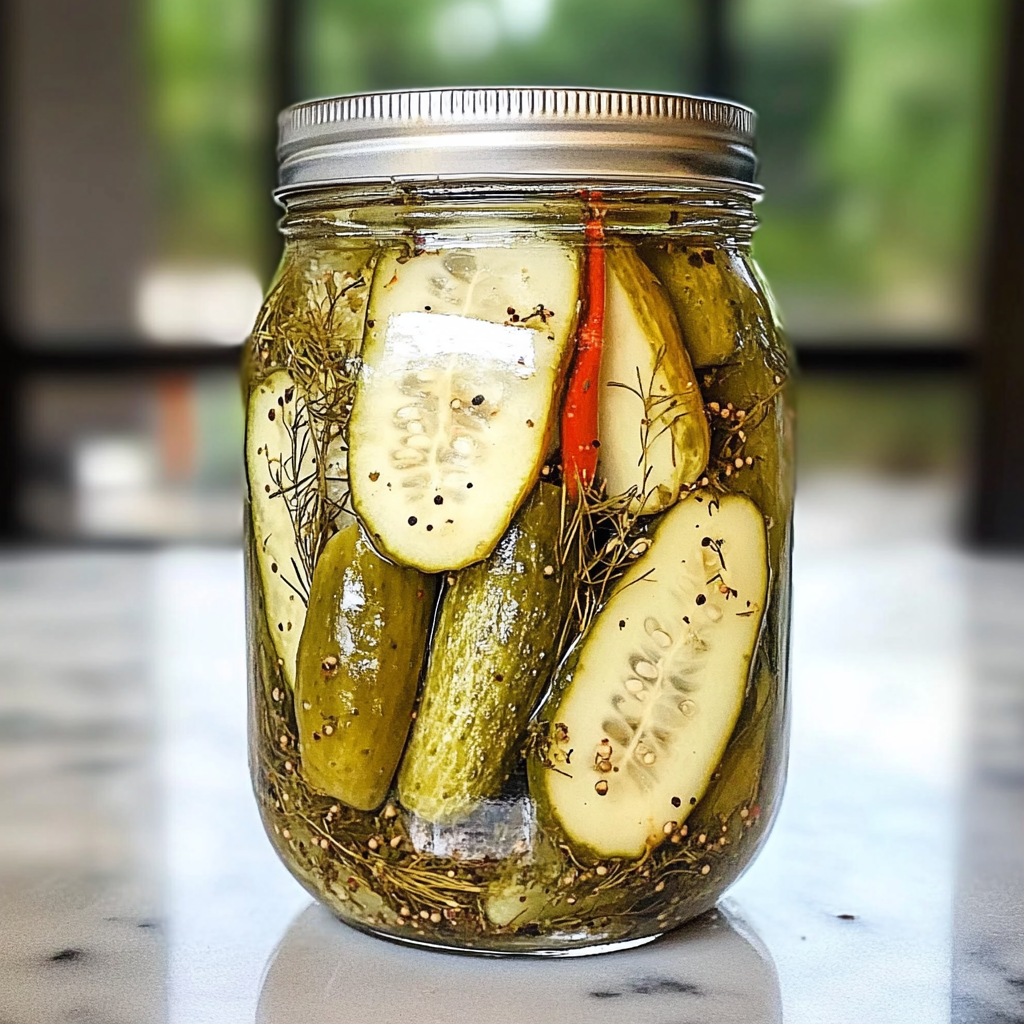 Killer Spicy Garlic Dill Pickles