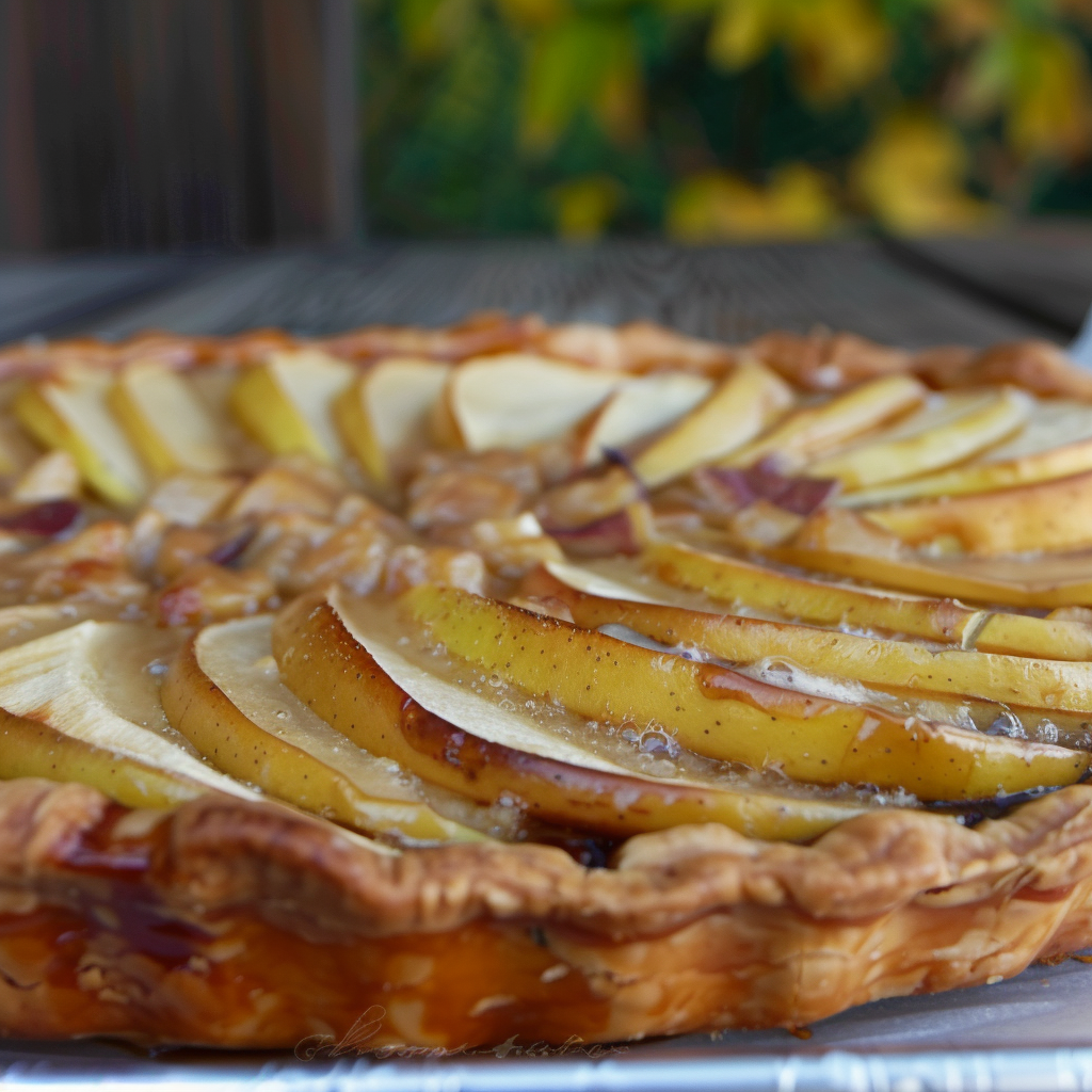 Mincemeat, Marzipan & Apple Tarte Fine