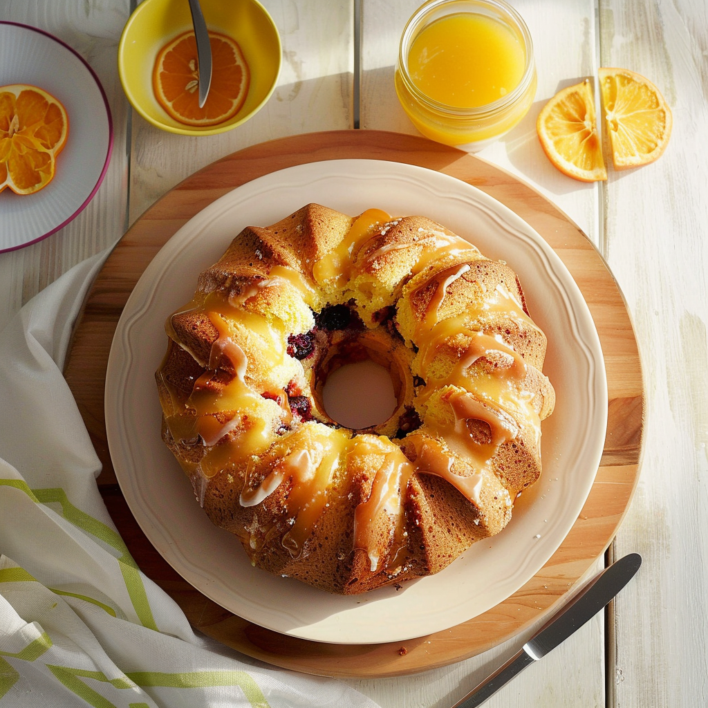 Cranberry Orange Breakfast Ring