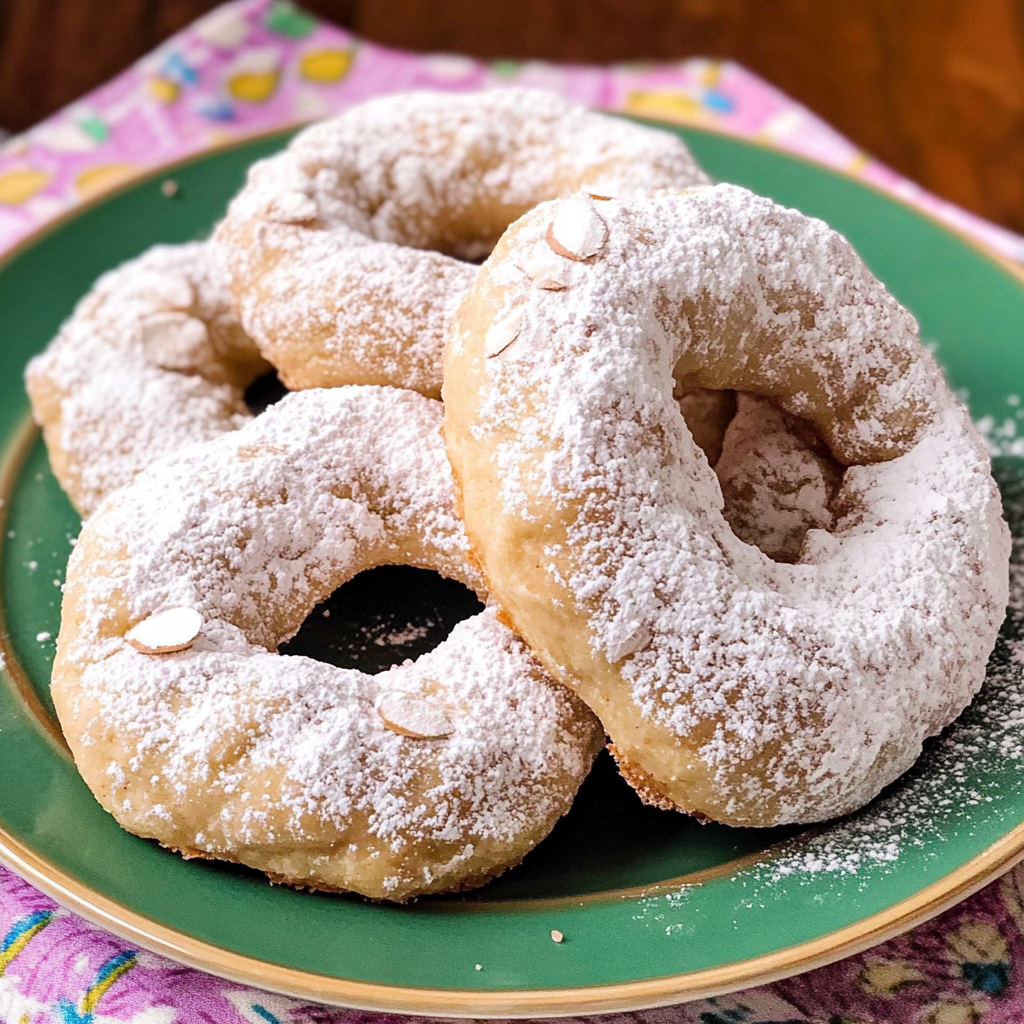 Almond Crescent Cookies