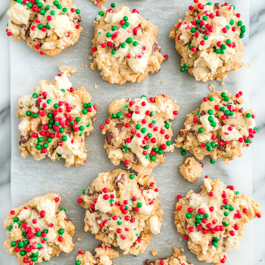 White Hot Chocolate Cookies